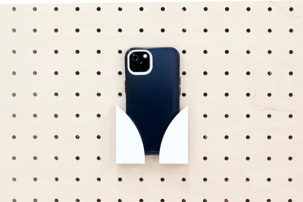 Porte téléphone mural pour Pegboard - Support pour téléphone – Aire